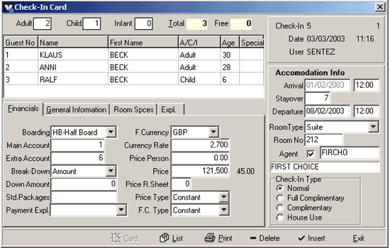 SentezDelux Front Office