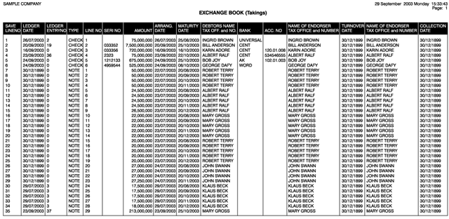 SentezExcellent Reports